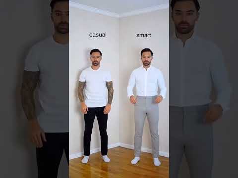 Casual VS. Smart Casual Outfit, what's your favorite? π€ #menswear #outfitideas