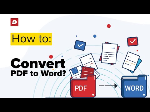 How to Convert your PDF to Word - Easily Convert W9 form to PDF