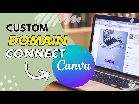How to CONNECT Canva Website to Existing DOMAIN | Step by Step (2024)