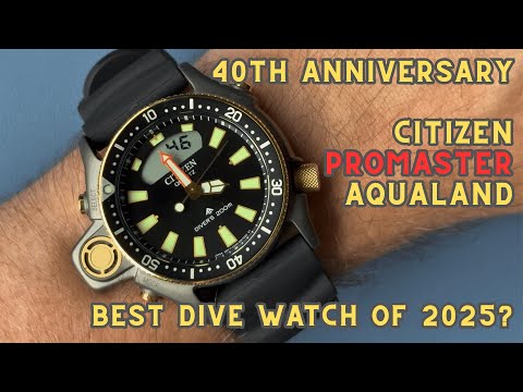 2025 Citizen Promaster Aqualand 40th Anniversary Edition - BEST Two-Tone Dive Watch? - JP2008-06E