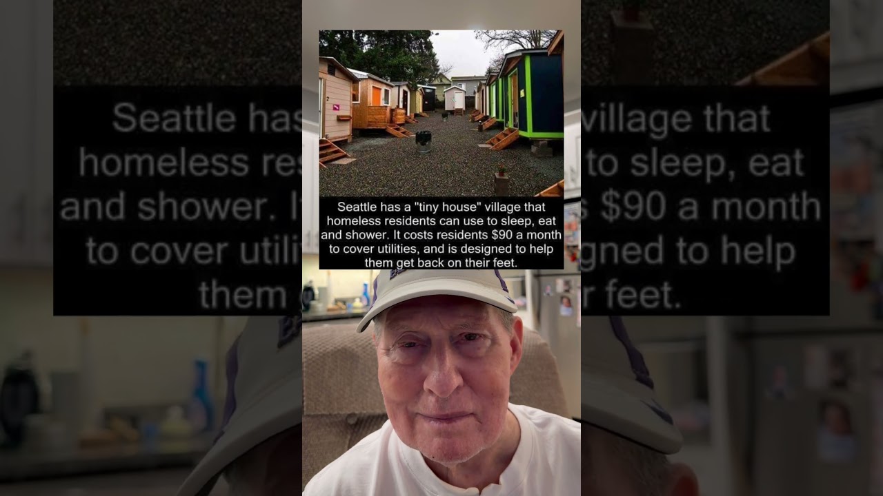Seattle Has A Tiny House Village That Homeless Residents Can Use For $90/Month.