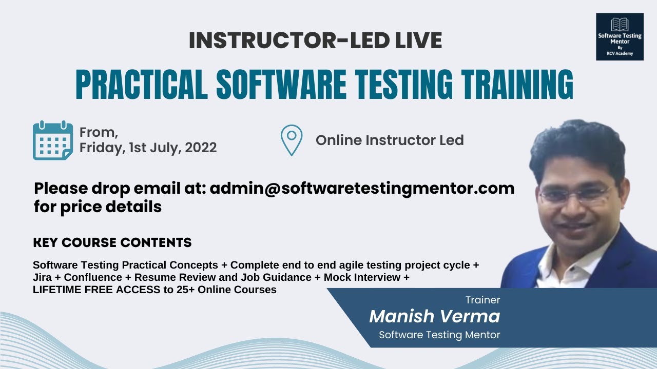 Practical Software Testing Course | Instructor-Led Software Testing Training