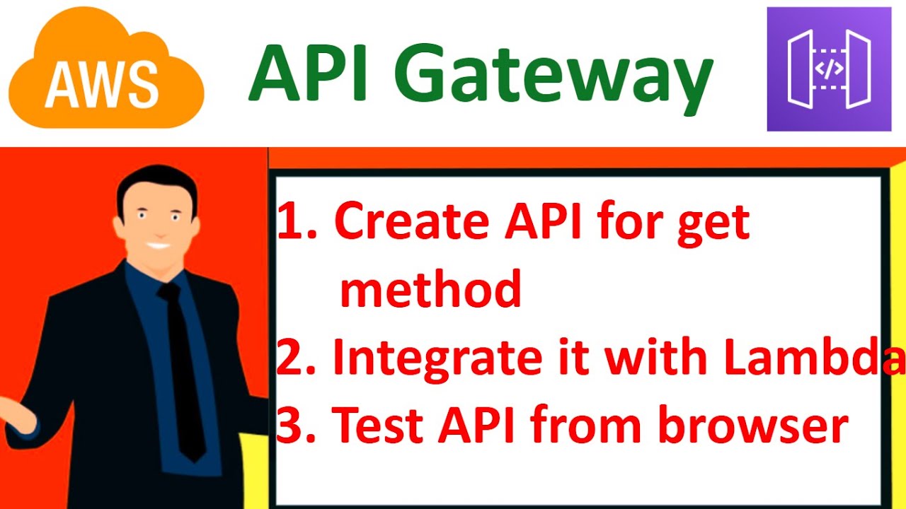 How to create API Gateway and integrate to AWS lambda function (python)
