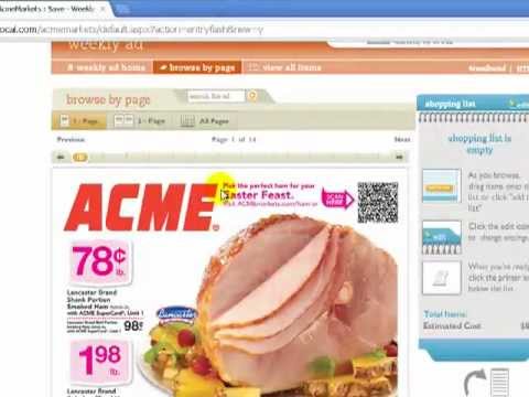 Acme weekly ad online - guide