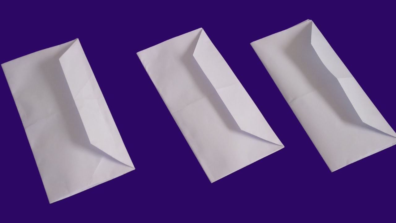 ENVELOPE ORIGAMI - Sem Tesoura e Sem Cola