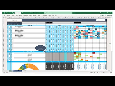 RACI - Project Management Buy from https://premiumexcel.etsy.com