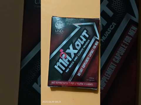 MAXOUT Dietary Supplement 5 Capsules for MEN and WOMEN