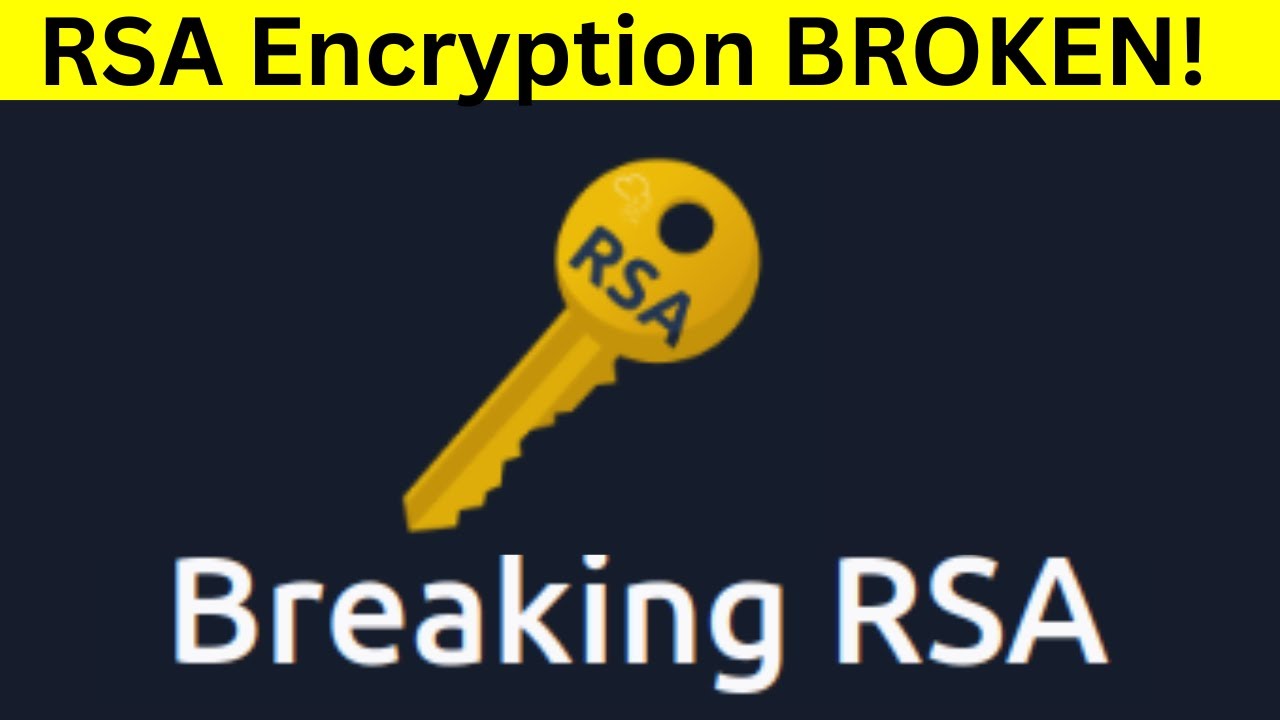 Breaking RSA Encryption  - TryHackMe