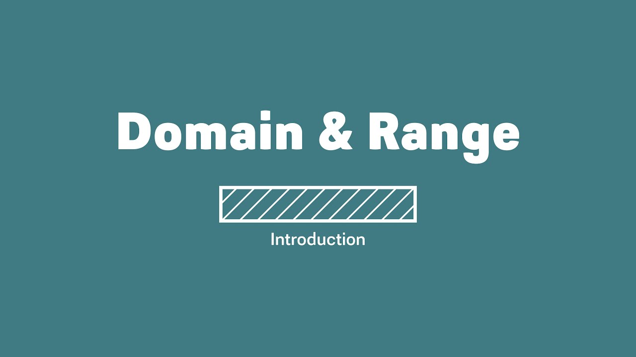 Domain and Range Introduction [When Math Happens Courses]