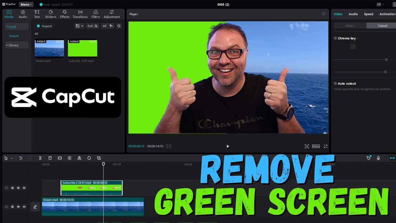 How to Remove Green Screen on Capcut PC