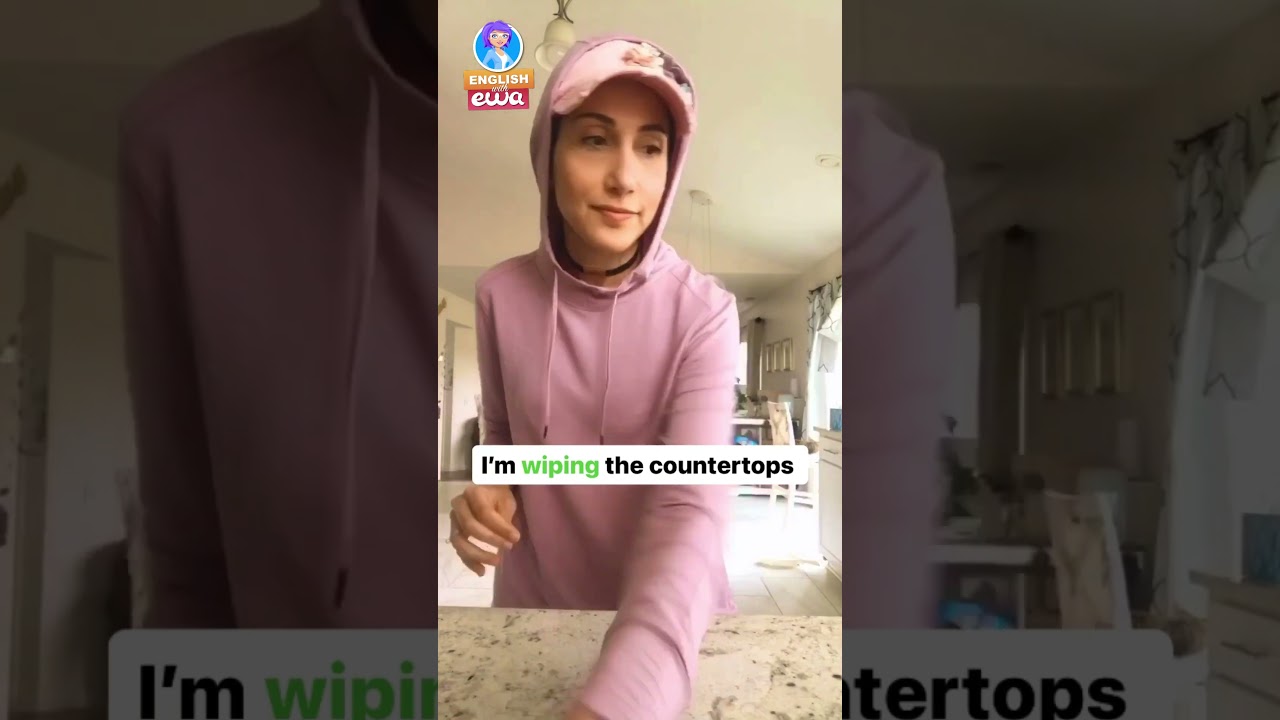 Cleaning verbs in English 🧹🧼🧽