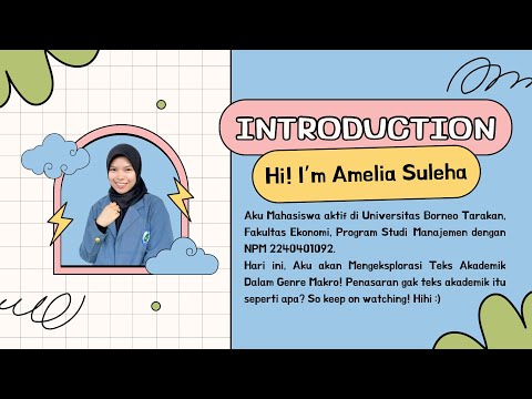 Teks Akademik by Amelia Suleha (Video Pembelajaran Bahasa Indonesia)
