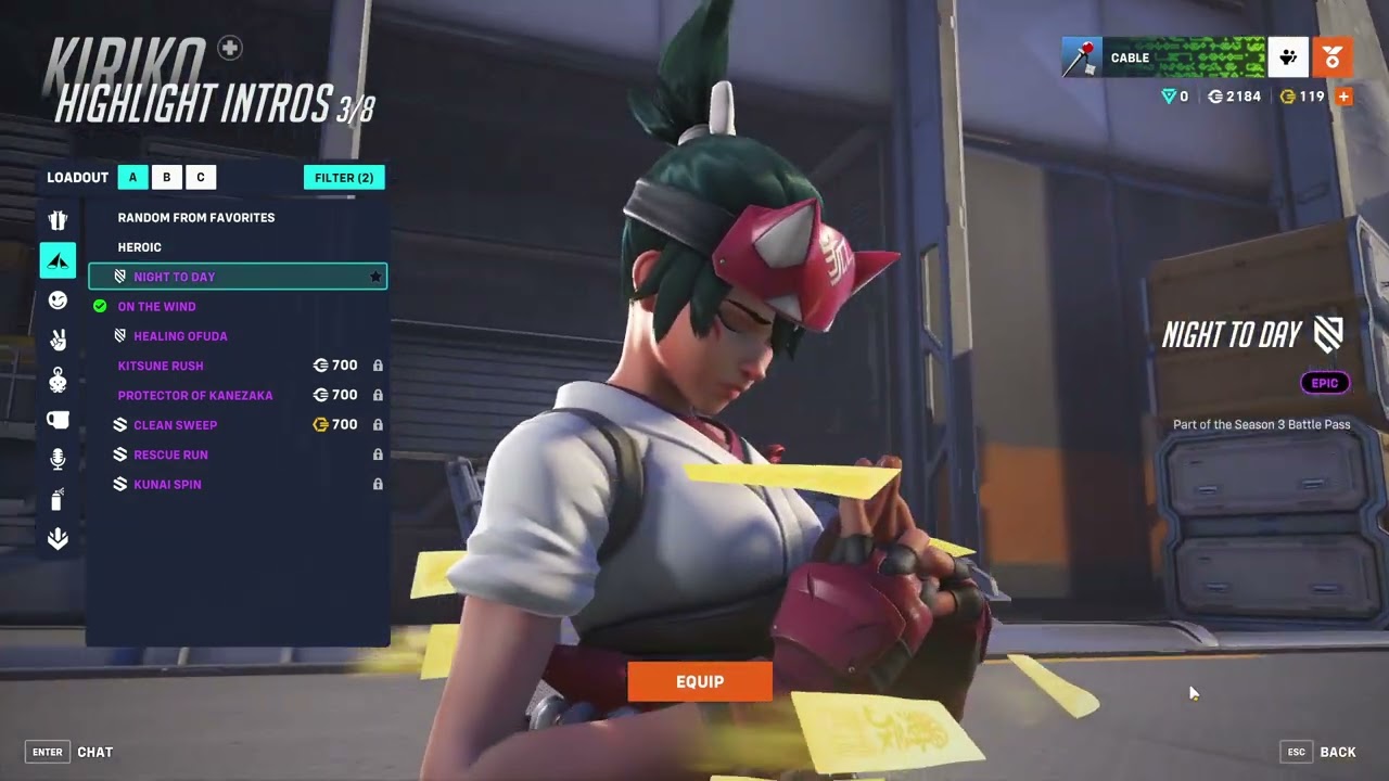 Overwatch 2 Kiriko all Skins and Stuff