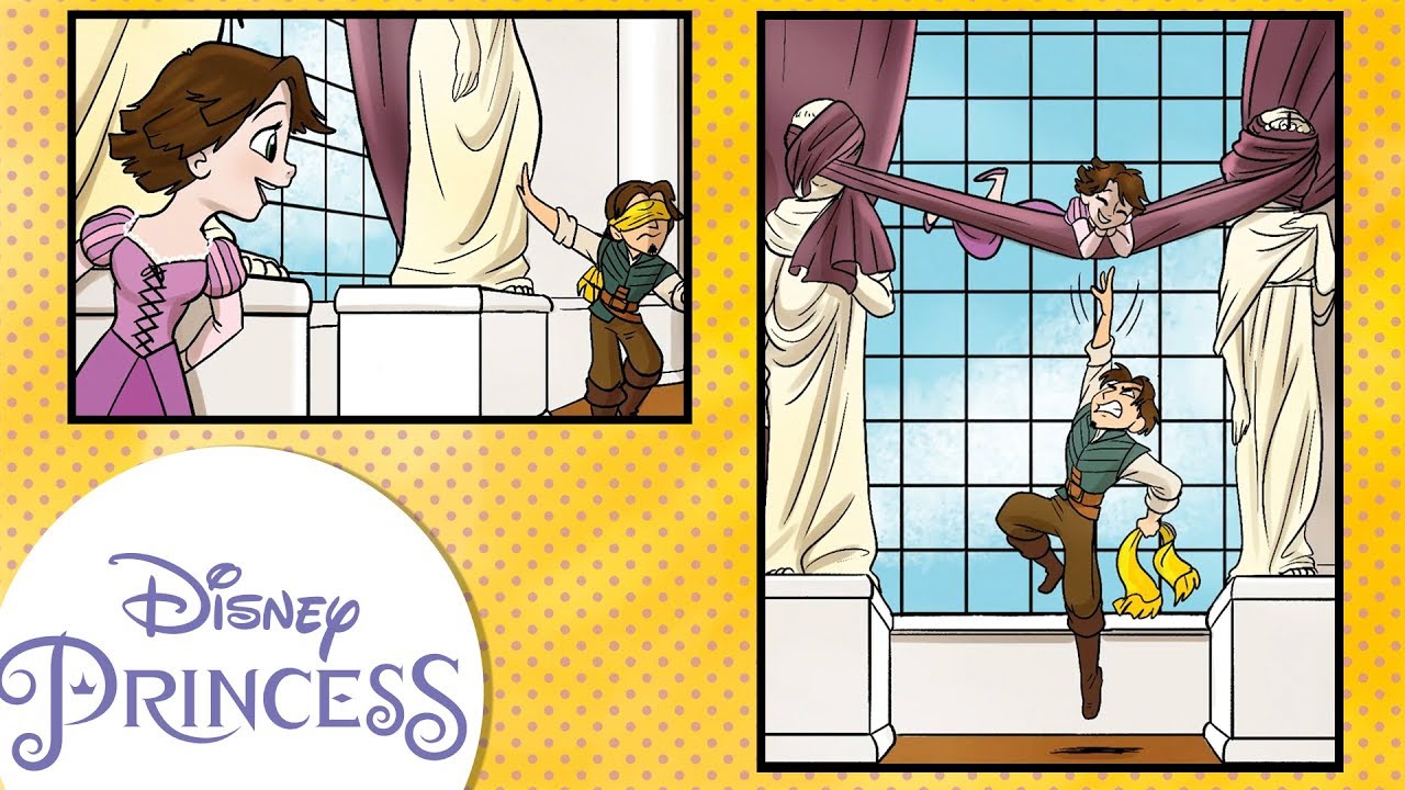 Disney Comics In Motion | Disney Princess | Rapunzel “Castle Tag