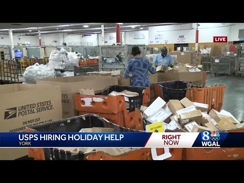 Part-time, temporary holiday jobs with USPS can lead to full-time careers