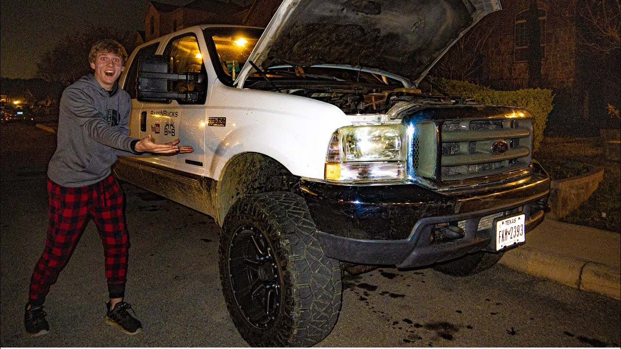 How To Maximize Fuel Mileage In a Diesel! F-250 Super Duty 7.3 L Power stroke! (Cold Start Included)