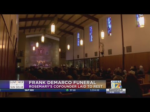Funeral services for co-founder of Rosemary's Family Creamery, Frank DeMarco