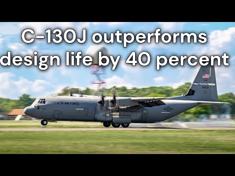 C130J outperforms design life by 40 percent