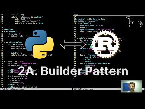 2A. Builder Pattern (a keyword-argument workaround) - From Python to Rust