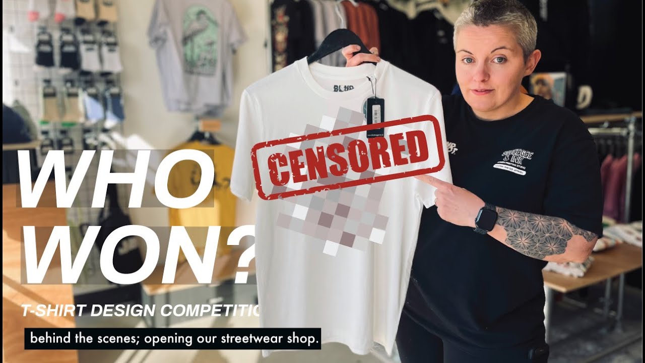 Launching a t shirt design competition : Behind the scenes building our streetwear shop