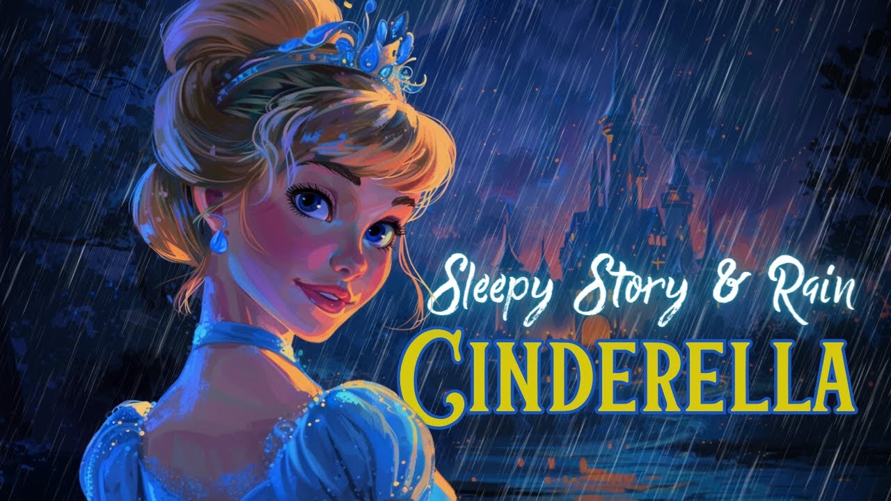RAIN and Storytelling | Cinderella FULL STORY | Bedtime Story for Grown Ups
