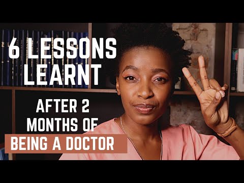 6 Lessons learnt in 2 months as a doctor | SA Doctor, Medical Intern