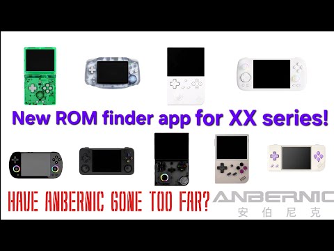 Anbernic XX: Controversial new app downloads ROMs directly onto devices via WiFi (official firmware)