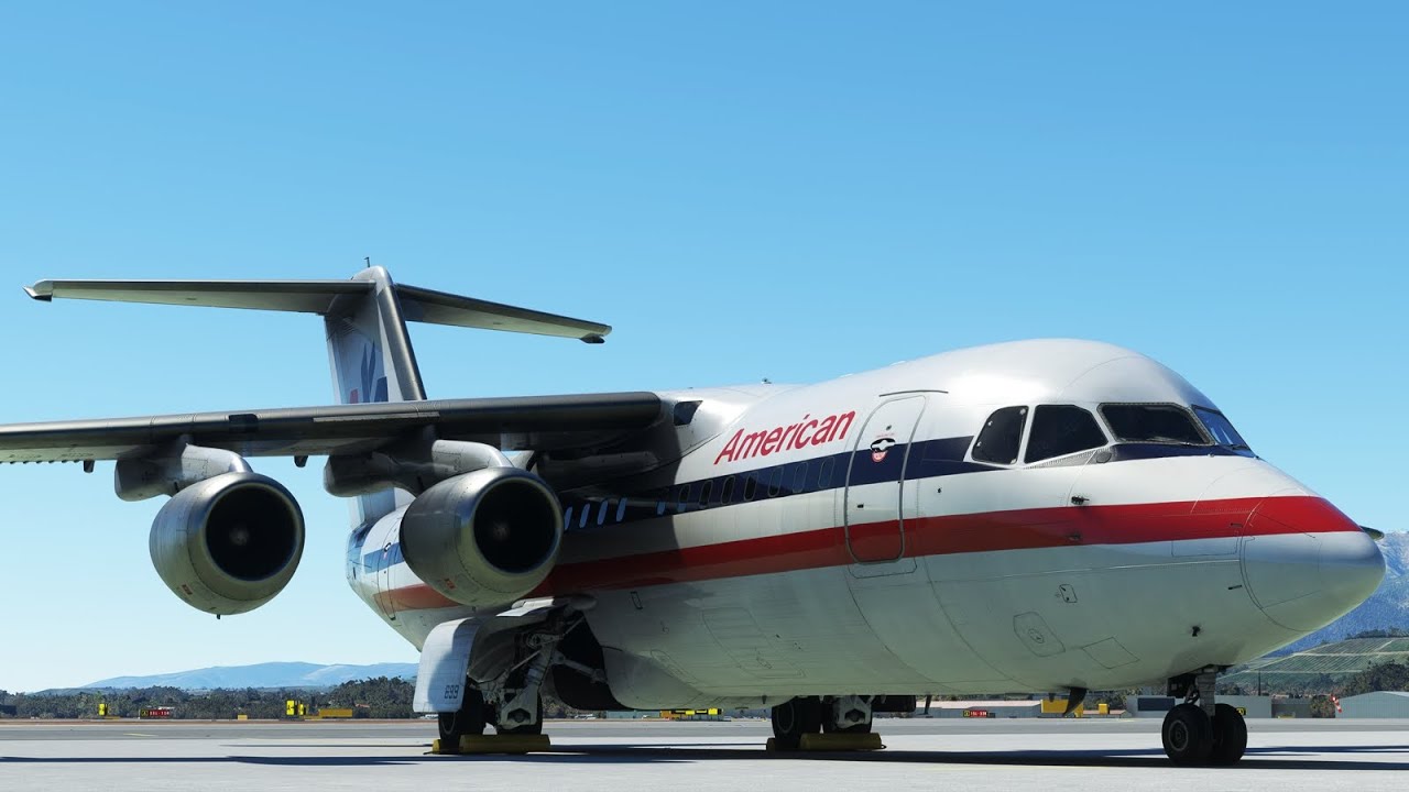 RELEASED! Just Flight Bae146 "the Little Jumbojet" April 29th - #3345 ...