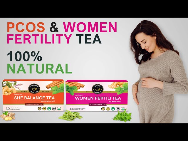 PCOS PCOD Fertility Tea for Women - Natural Way to Boost Fertility