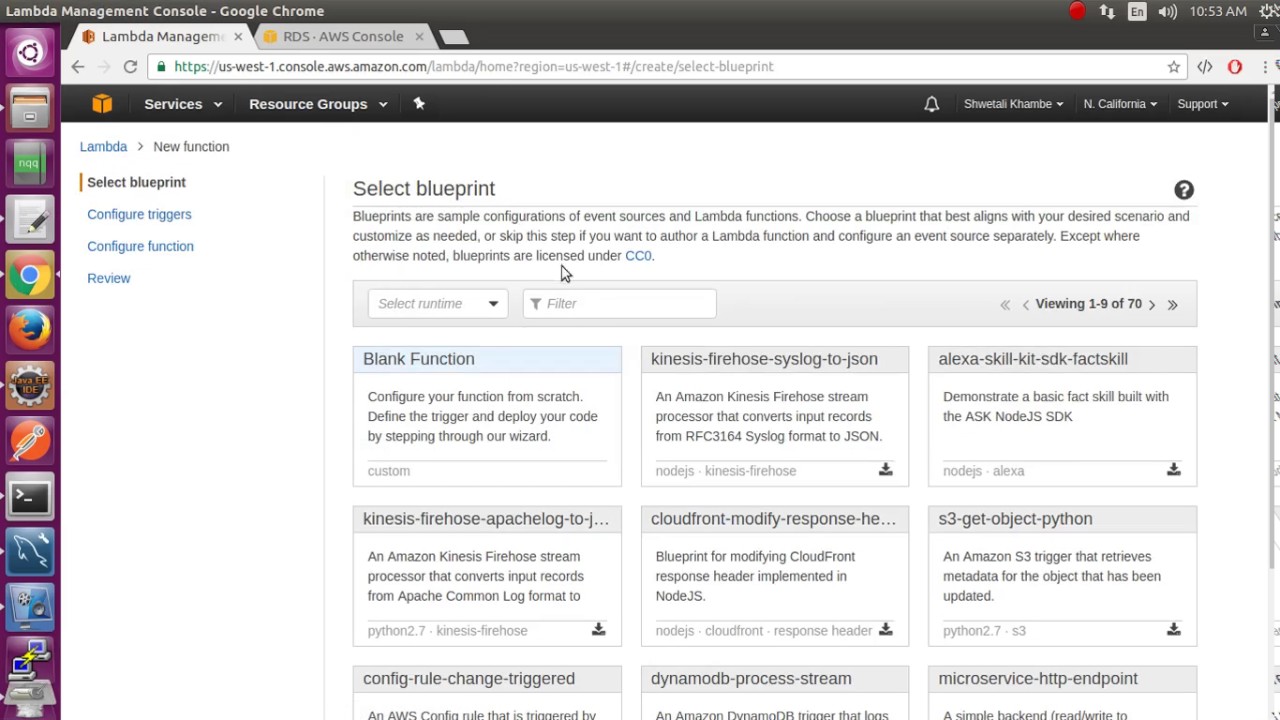 Java Example For AWS RDS Connection