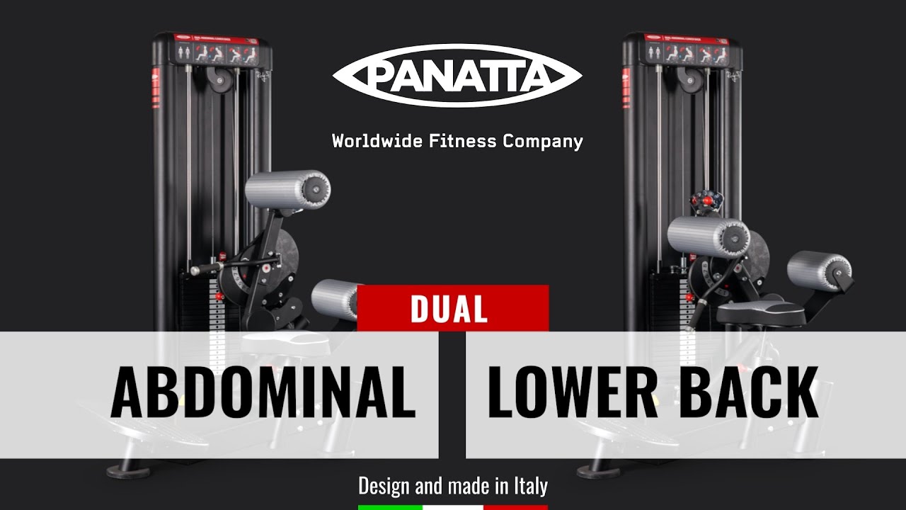 Dual abdominal | lower back - Panatta Sport