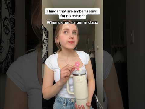 Things that are embarrassing for no reason. Who can relate? #funny #relatable