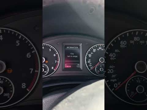 VW EOS Key Not In Range Issue
