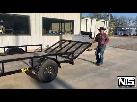 2022 Big Tex Trailers 35SA 12' Single Axle Utility Trailer