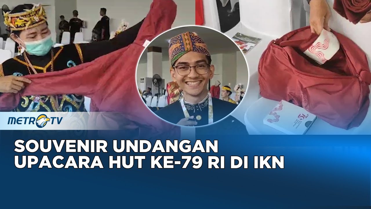 Souvenir Untuk Para Tamu Undangan Upacara HUT ke-79 RI di IKN