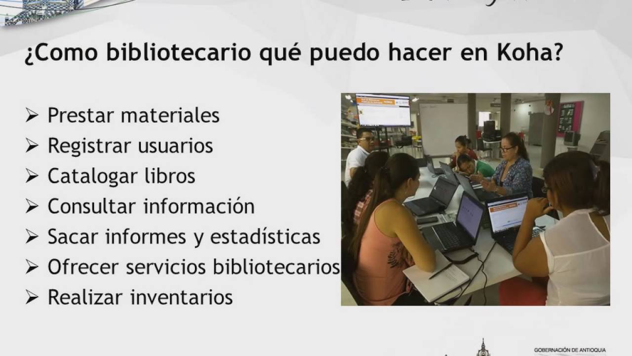 Tutorial qué es koha 2016