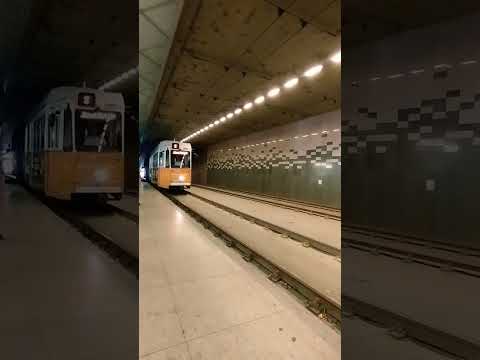 Kcsv7 érkezik a Fővám térre 🚊🚋 #bkv #bkk #budapest #villamos
