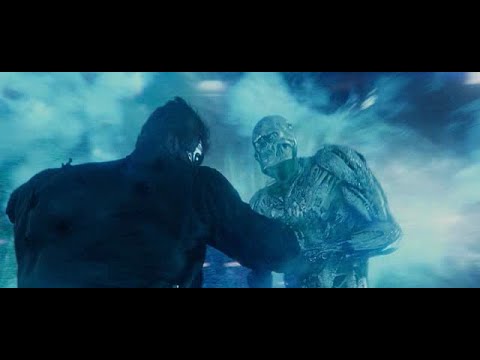 T-800, sarah connor y kyle reese VS T-3000 (John connor)( batalla final) |Terminator genesys|
