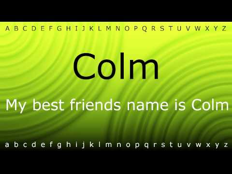 Here I will show you how to say 'Colm' with Zira.mp4