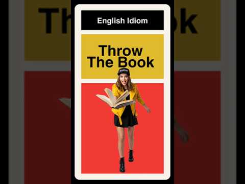 Idiom "throw the book at someone" explained