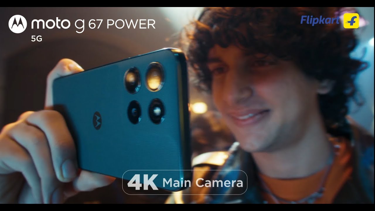 moto g67 POWER - 7000mAh |50MP Sony LYT600 -4K Rec All Cameras | @ ₹14,999*. Sale- 12 Nov‪@flipkart‬