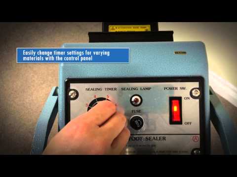 Sealer Sales KF-Series Foot Sealer Demonstration