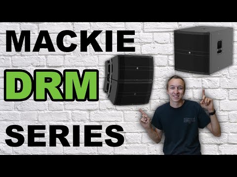 Affordable Line Array | Mackie DRM 12A and 18S Demo | Features + Overview | Loud Speakers