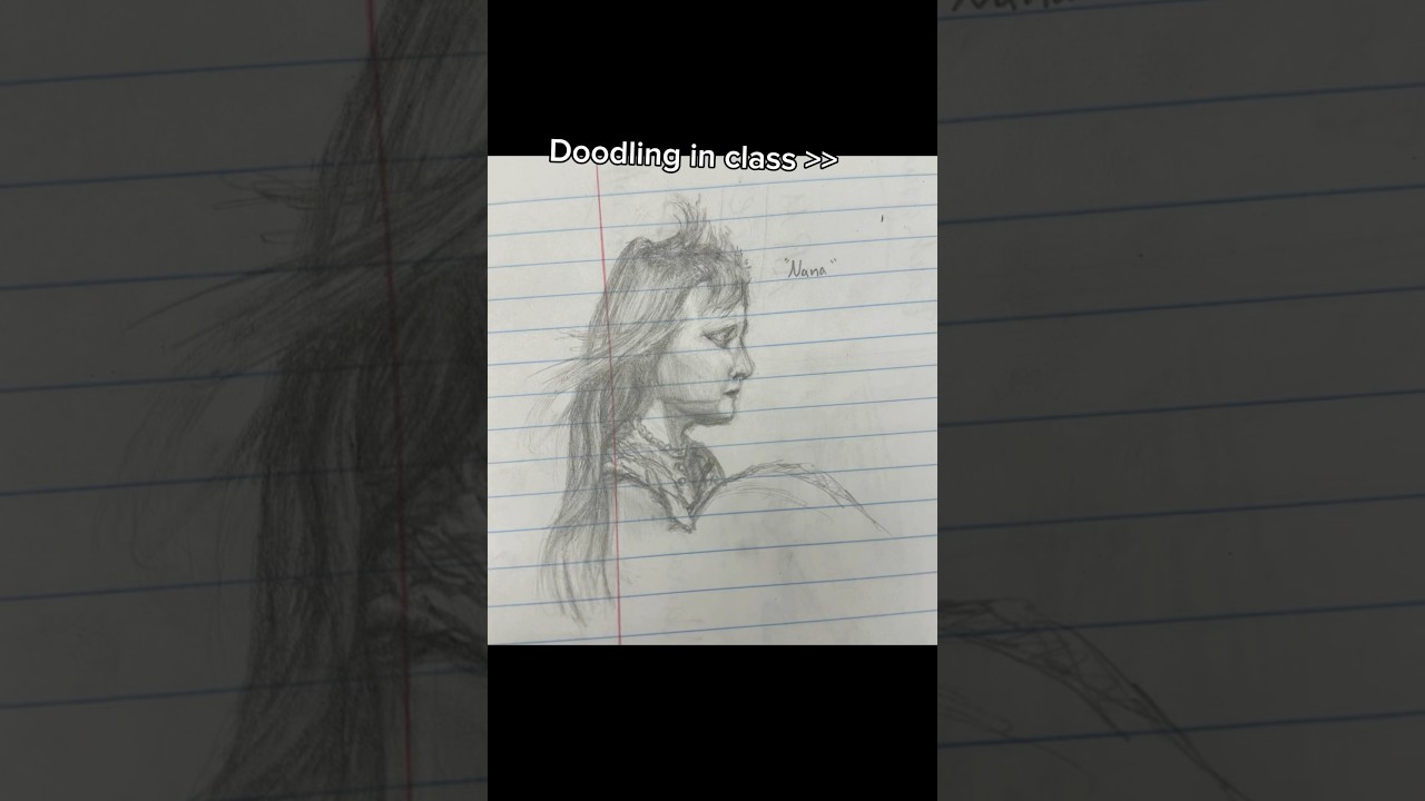 I love doodling in class #thewaitresses #art #doodling #doodle #drawing #school #class #fyp #foryou