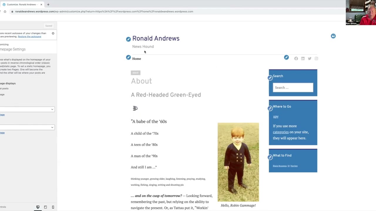Minute Fix: Making Blog Appear
