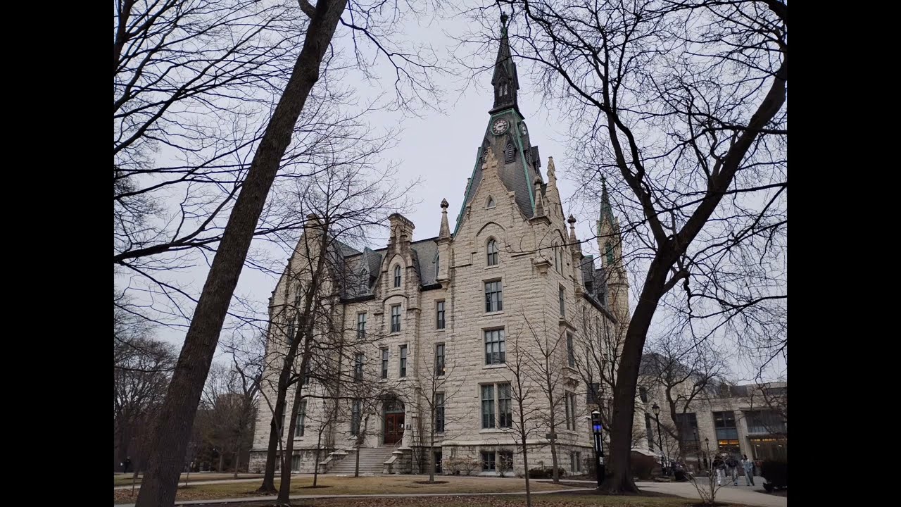 Northwestern University building photography ~ oldest building, inside Deering Library, and more