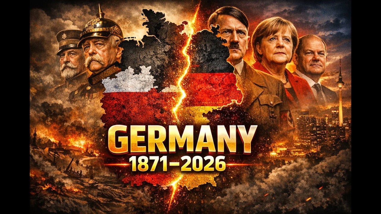 Germany History 1871–2026 🇩🇪 | All Leaders & Map Changes Explained