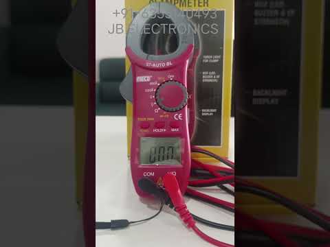 Meco Clamp Meter - Latest Price, Dealers & Retailers in India