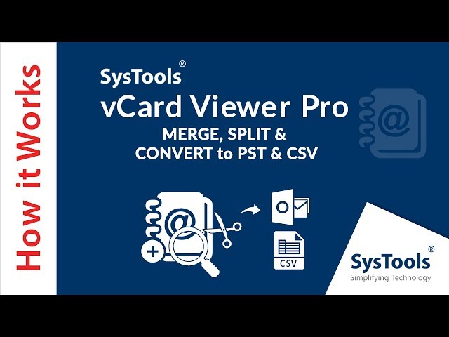SysTools vCard Viewer Pro Pricing, Features & Reviews 2022 - Free Demo