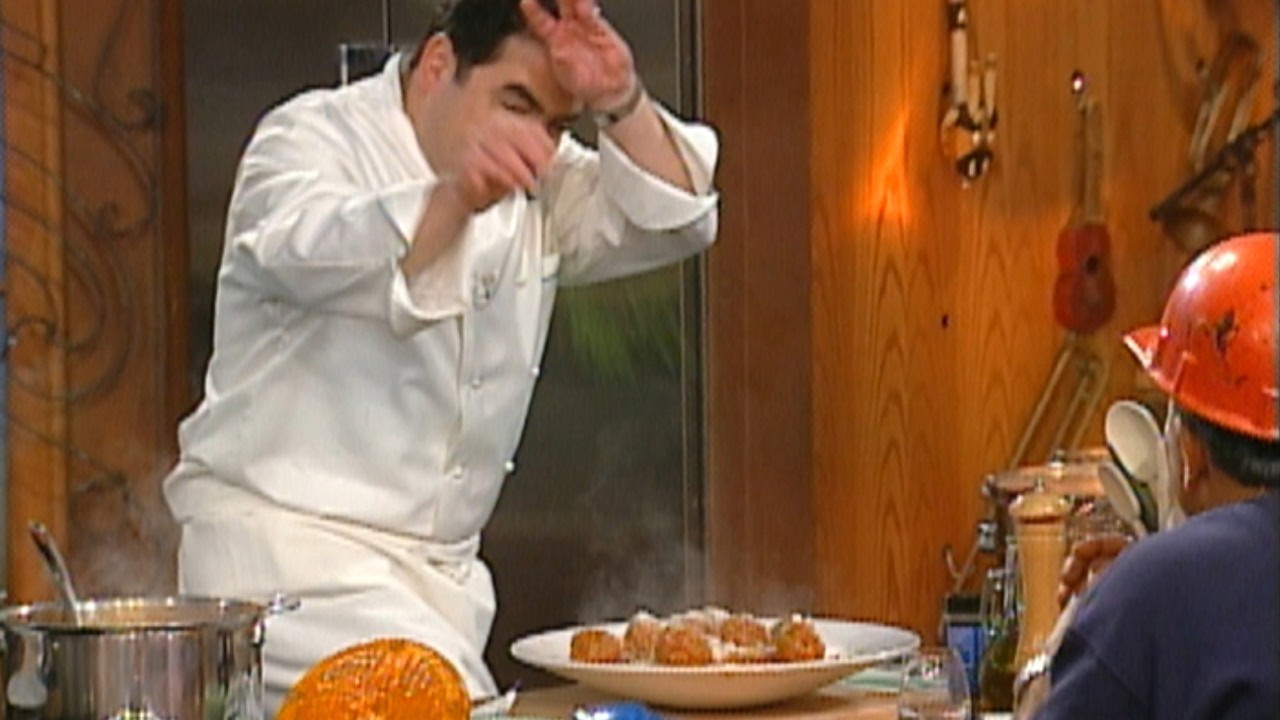 Sausage Meatballs With Red Gravy | Emeril Lagasse